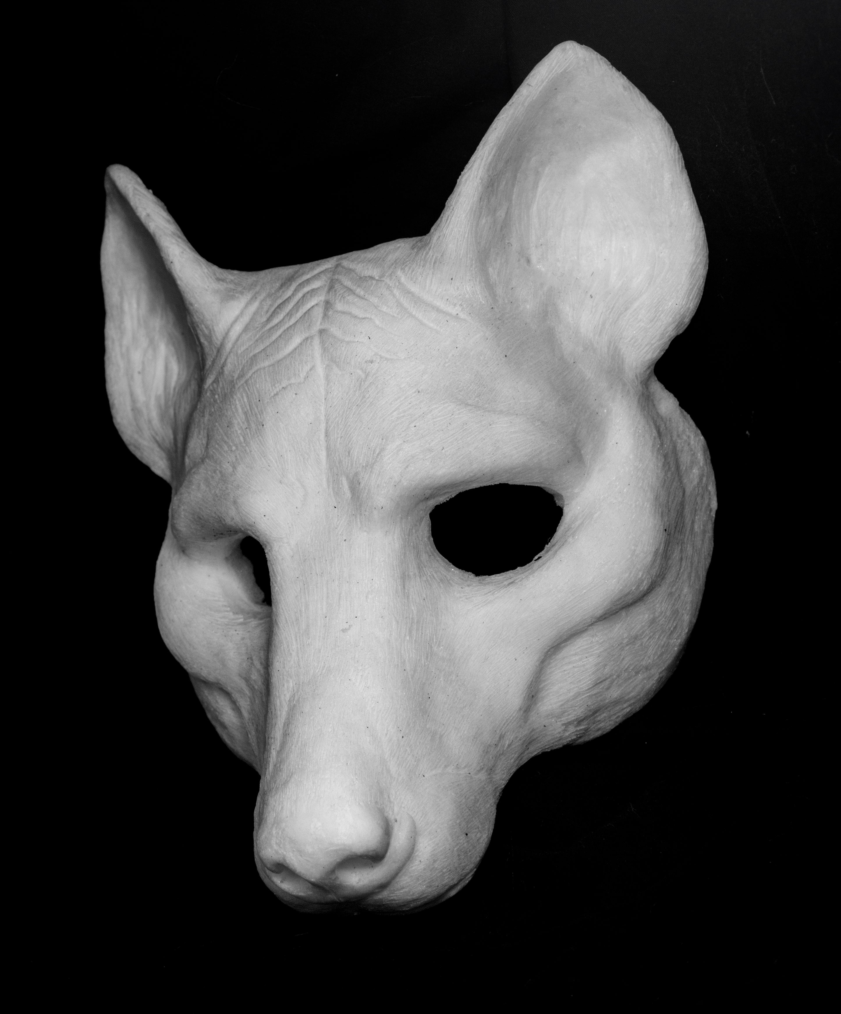Hyena, Gnoll, Wild-dog Mask for LARP, soft foam – Runaway Workshop