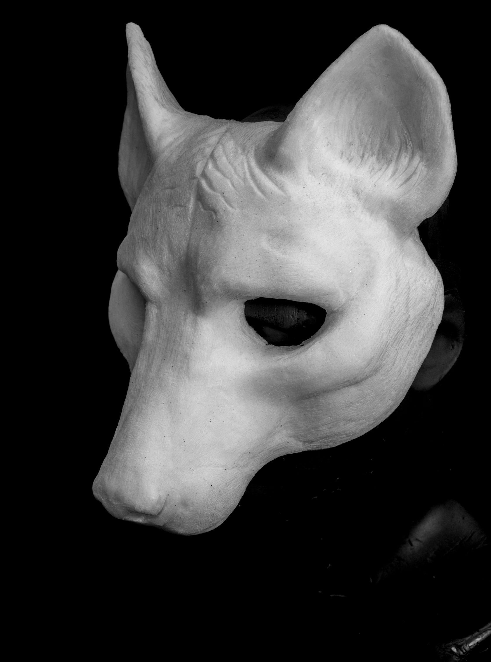 Hyena, Gnoll, Wild-dog Mask for LARP, soft foam – Runaway Workshop