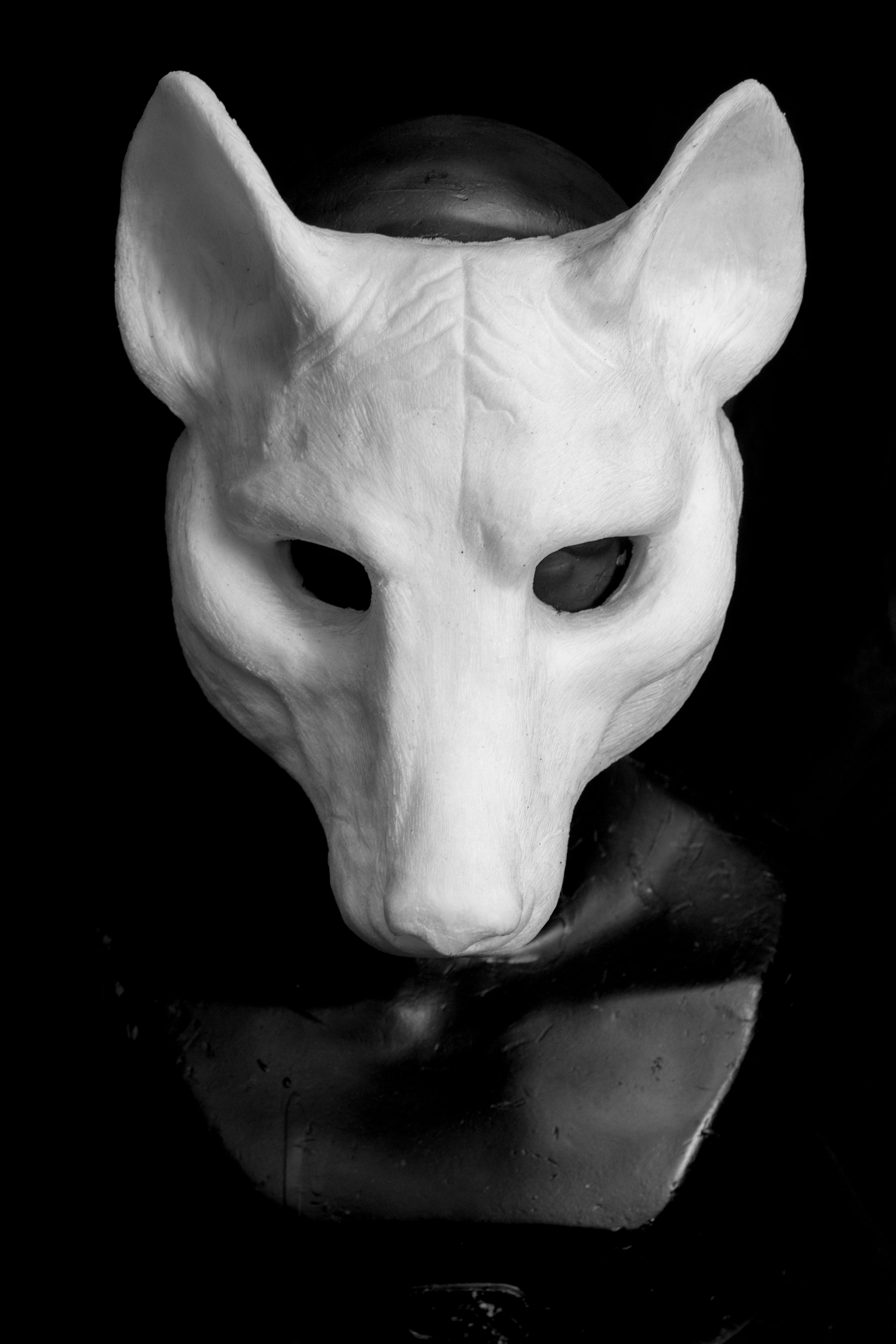 Hyena, Gnoll, Wild-dog Mask for LARP, soft foam – Runaway Workshop