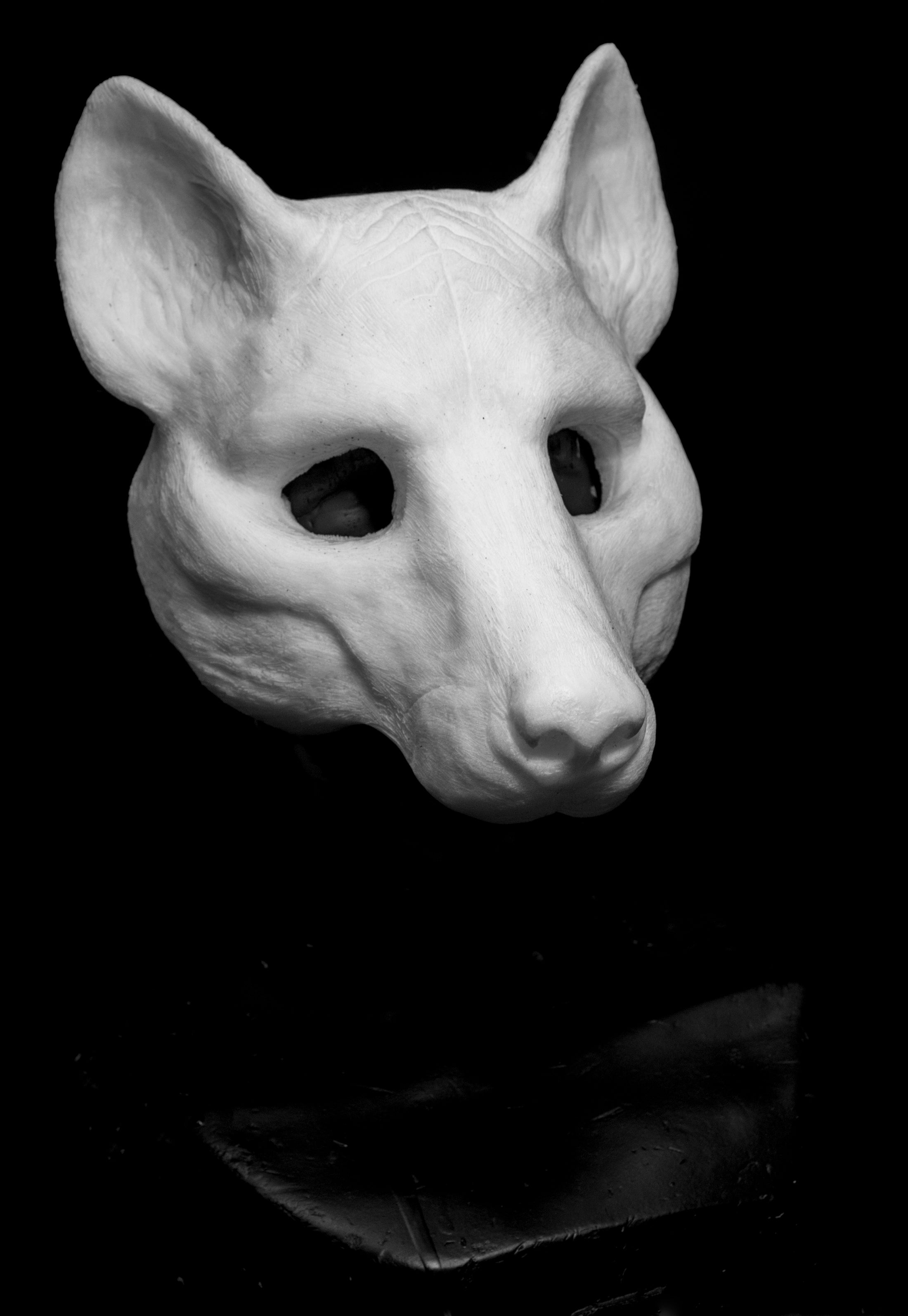 Hyena, Gnoll, Wild-dog Mask for LARP, soft foam – Runaway Workshop