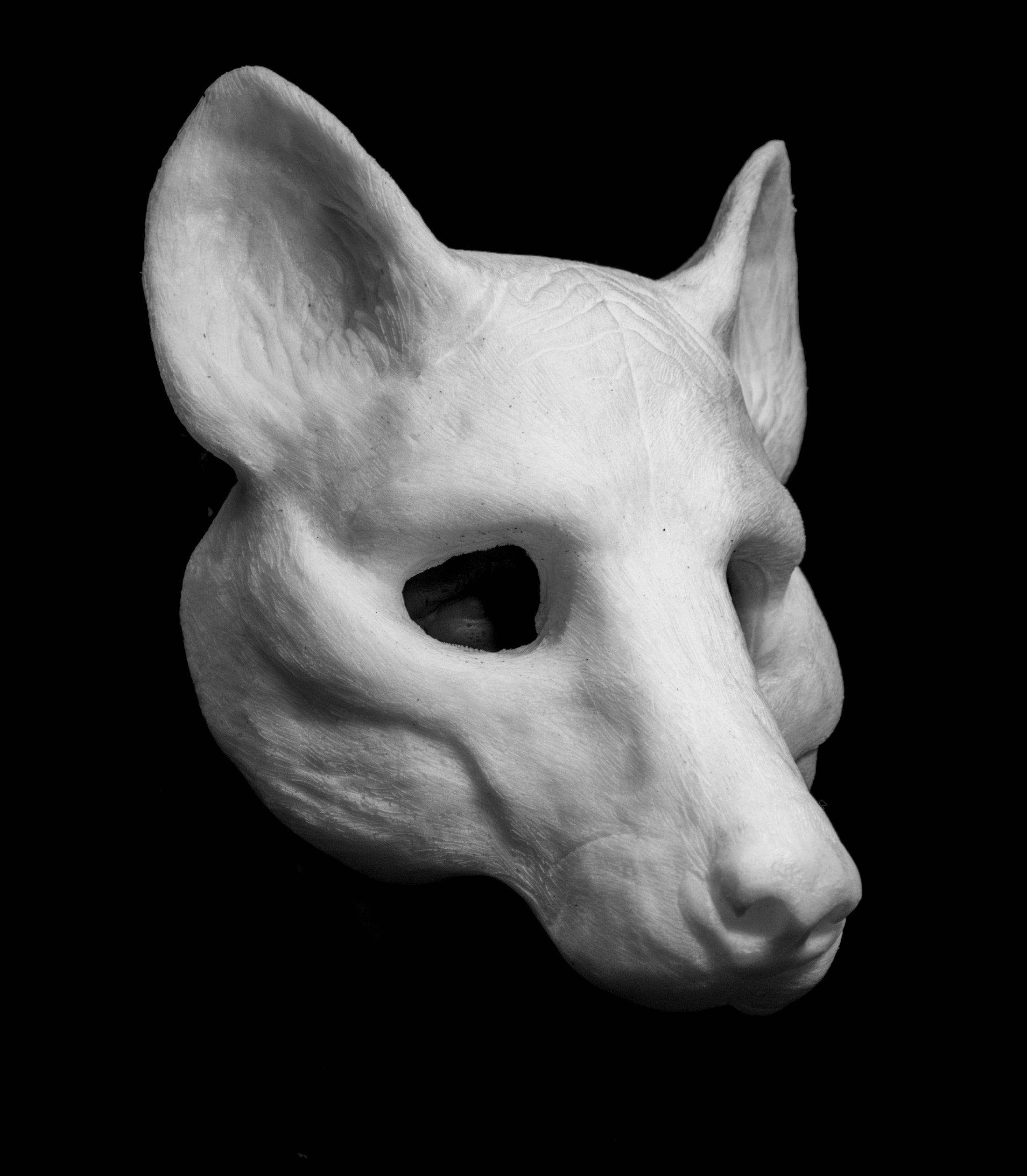 Hyena, Gnoll, Wild-dog Mask for LARP, soft foam – Runaway Workshop