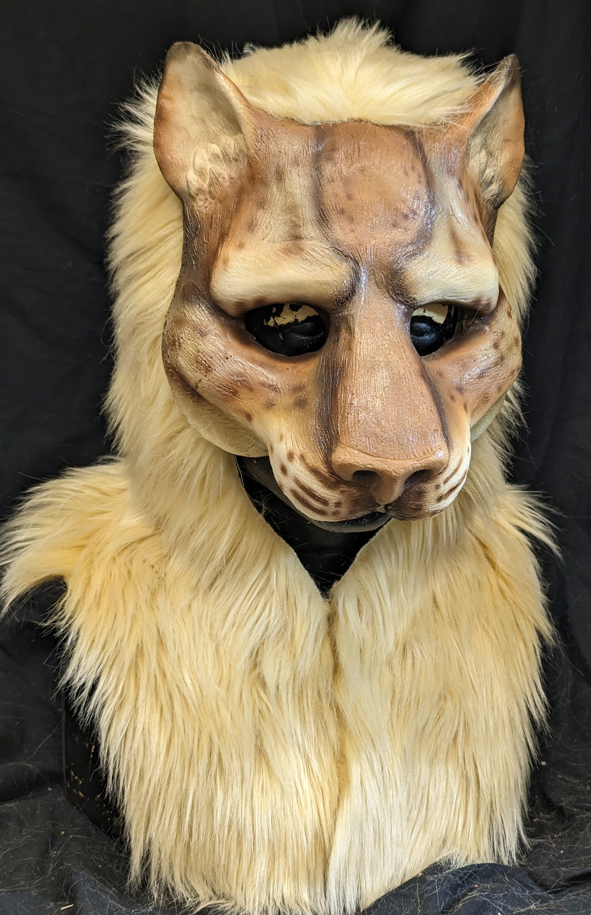 Custom painted LARP hooded mask – Runaway Workshop