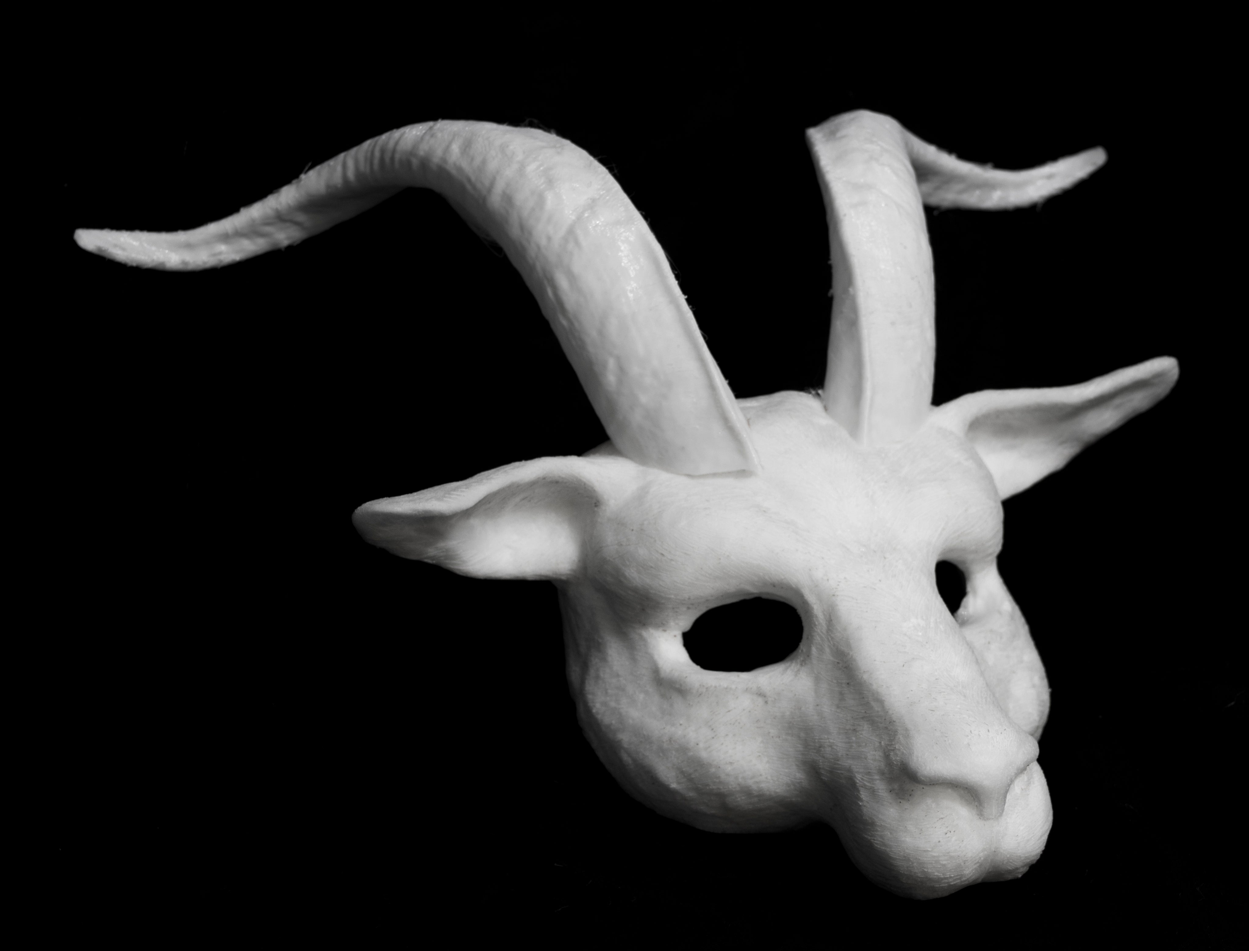 Goat / Sheep Mask for LARP, soft foam for safe combat – Runaway Workshop
