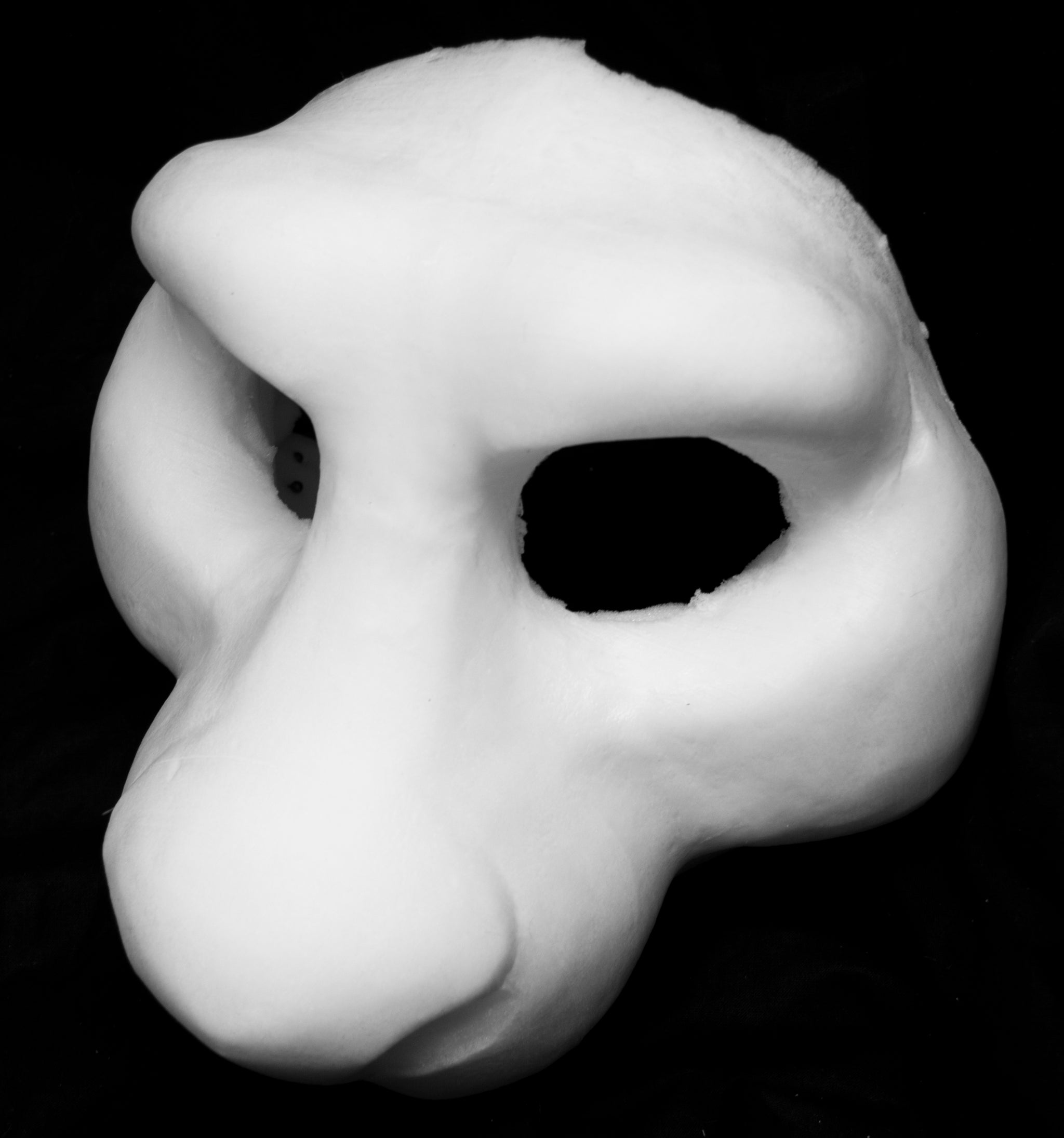 Drekkubus / Rabbit soft foam head base for costumes, mascots and fursu ...