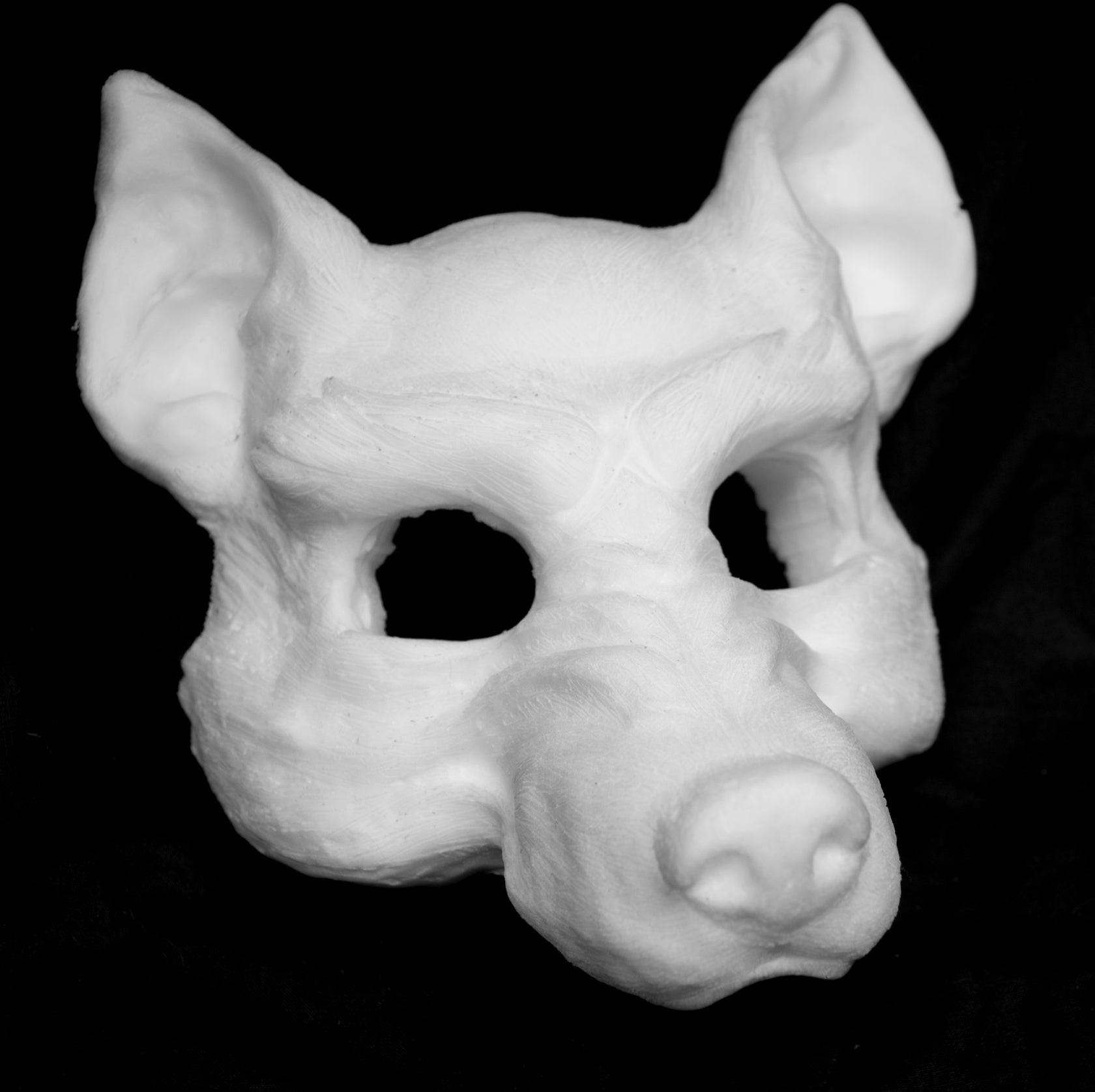 Werewolf Mask for LARP, soft foam – Runaway Workshop