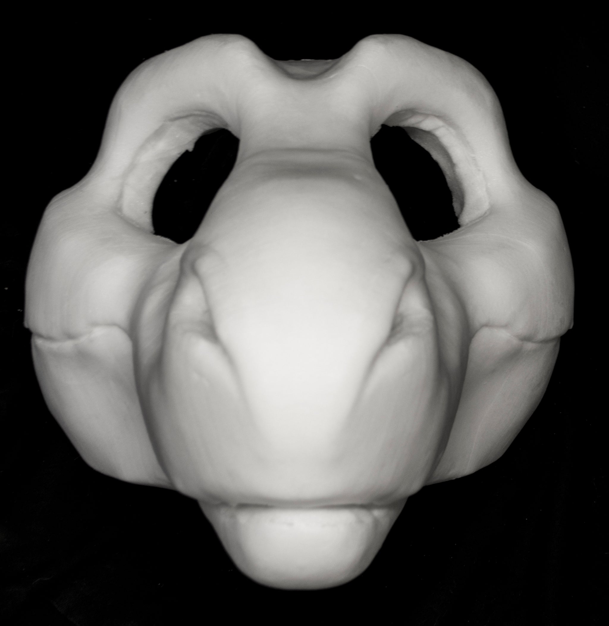 Cut & carved Dinosaur foam head base for costumes, mascots and fursuit ...