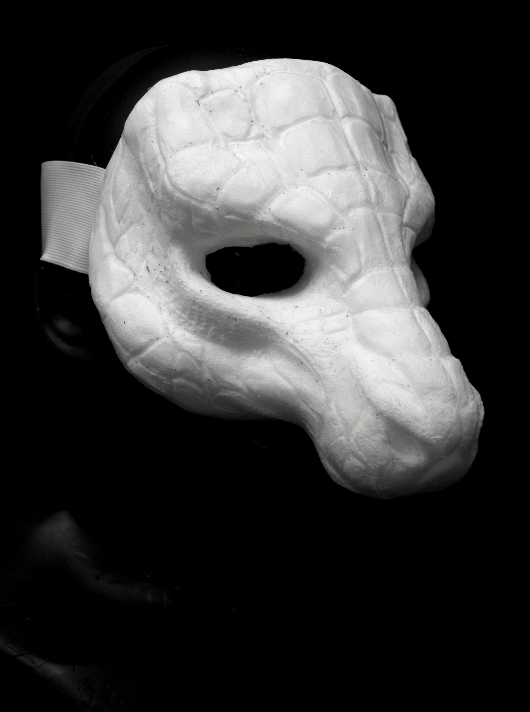 Dragon / Reptilian Mask for LARP, soft foam for safe combat – Runaway ...