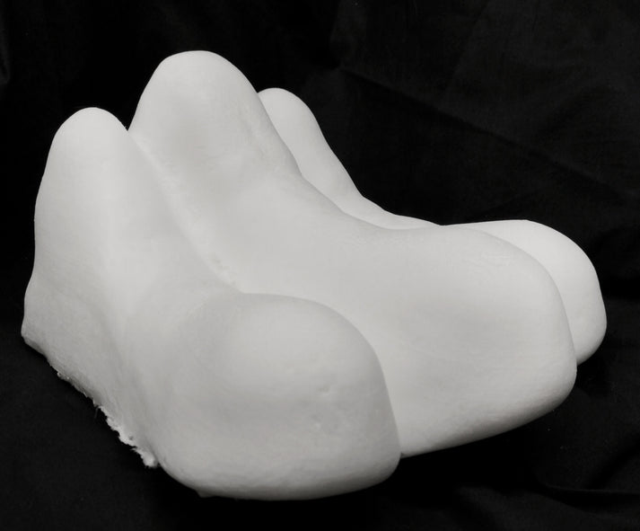 Three toe paw padding for costumes, mascots and fursuits – Runaway Workshop